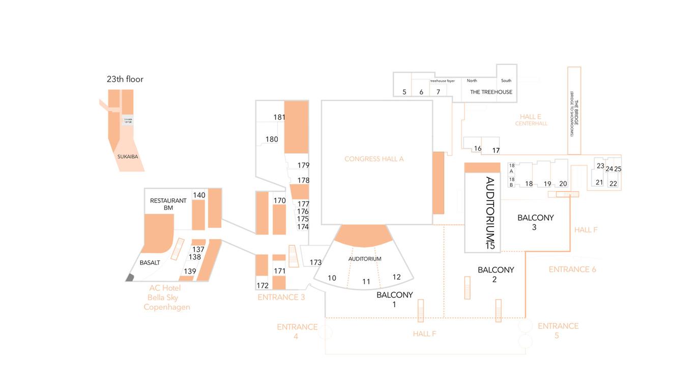 Lyse mødelokaler i København hos Bella Sky Conference & Event